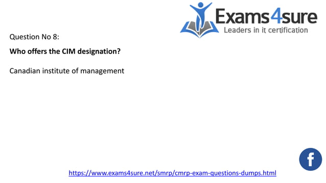 CMRP Questions Answers | PDF | Educational Assessment | Education
