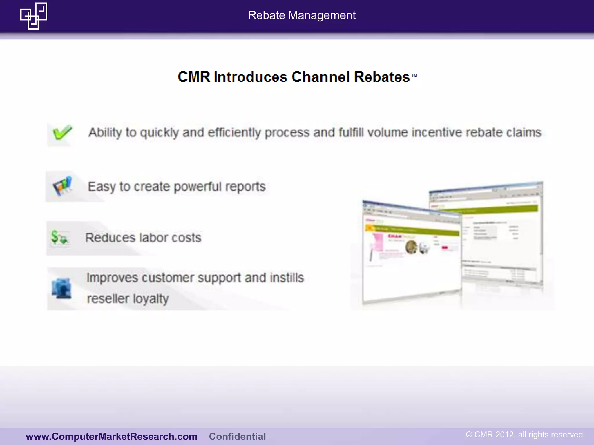 Rebate Management by Computer Market Research | PPT