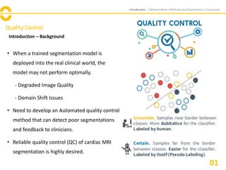 Deep Generative model-based quality control for cardiac MRI segmentation | PPT