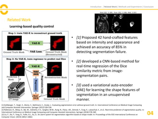 Deep Generative model-based quality control for cardiac MRI segmentation | PPT