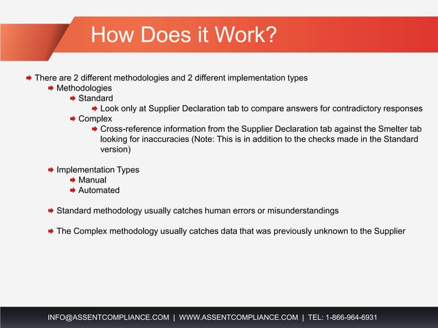 CMRT (Conflict Minerals Reporting Template) Data Validation | PPTX