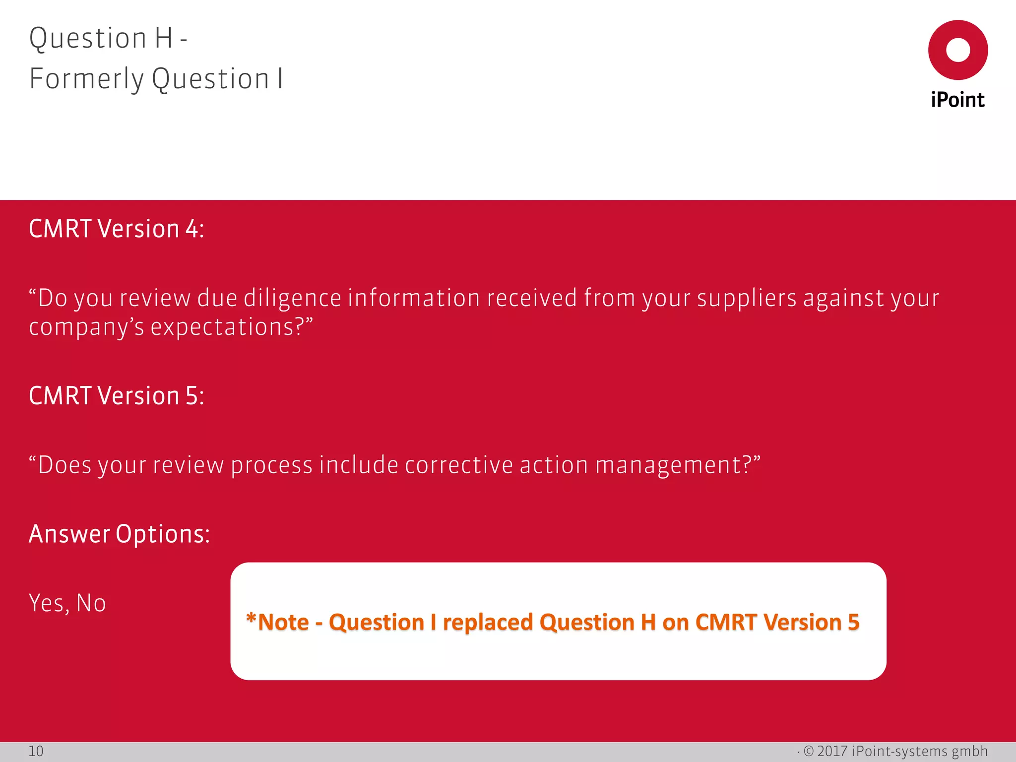 Conflict Minerals Reporting Template (CMRT) Version 5 Updates | PDF