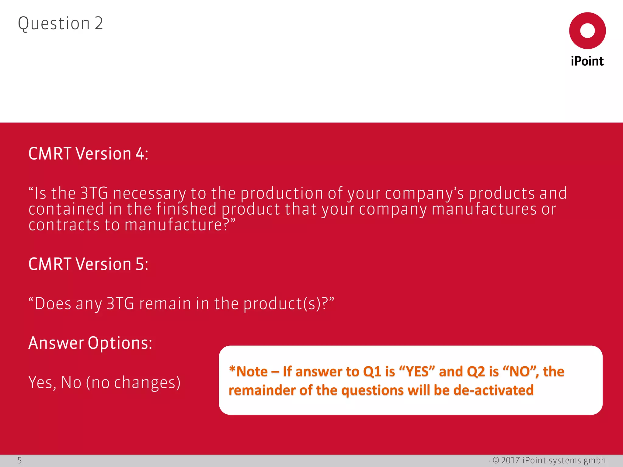 Conflict Minerals Reporting Template (CMRT) Version 5 Updates | PDF