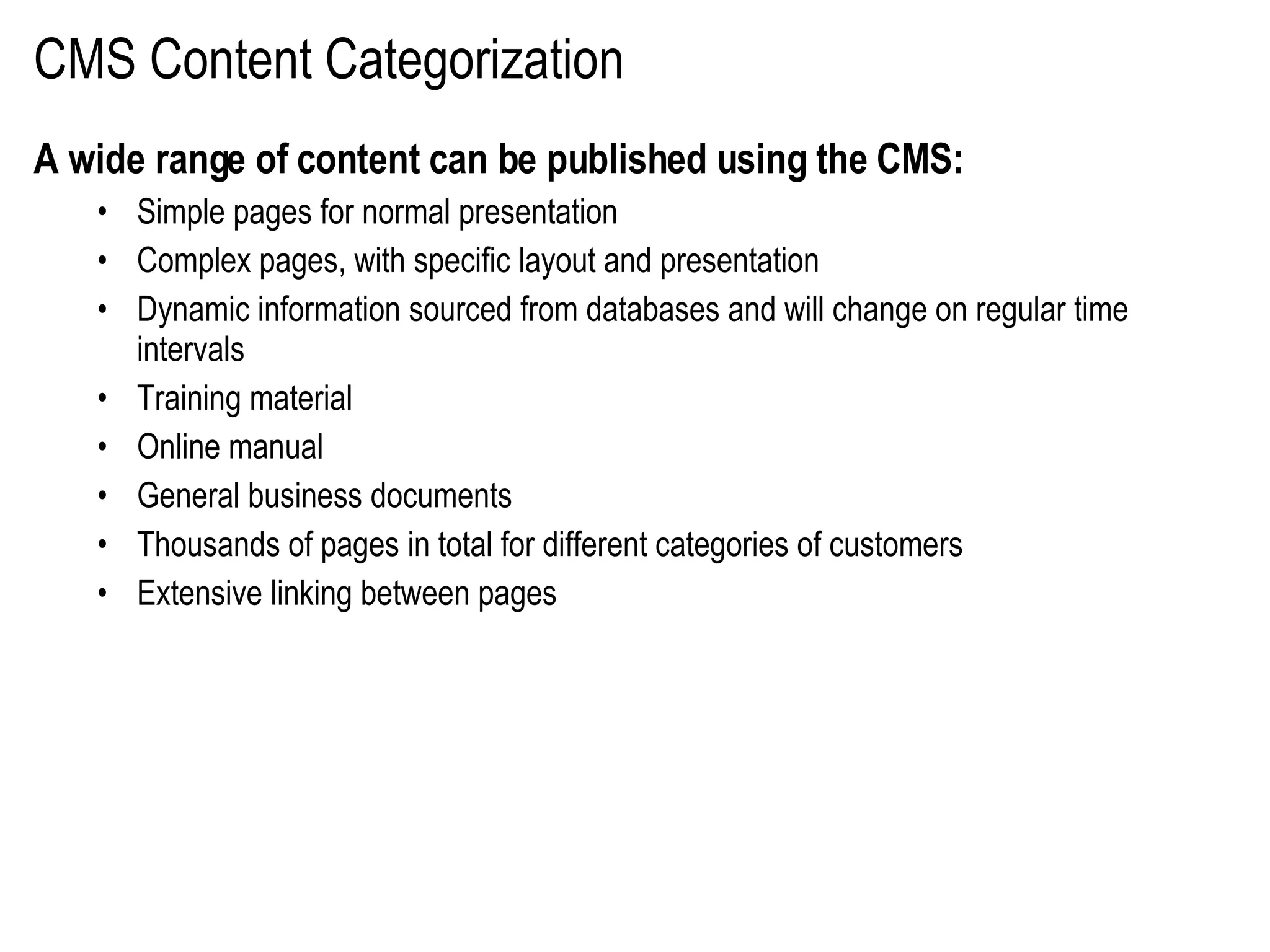 Content Management System | PPT