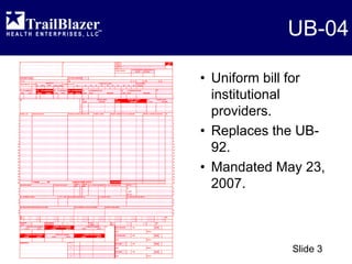 UB-04 Fillable PDF Uniform Billing Claim Form (CMS-1450), 45% OFF