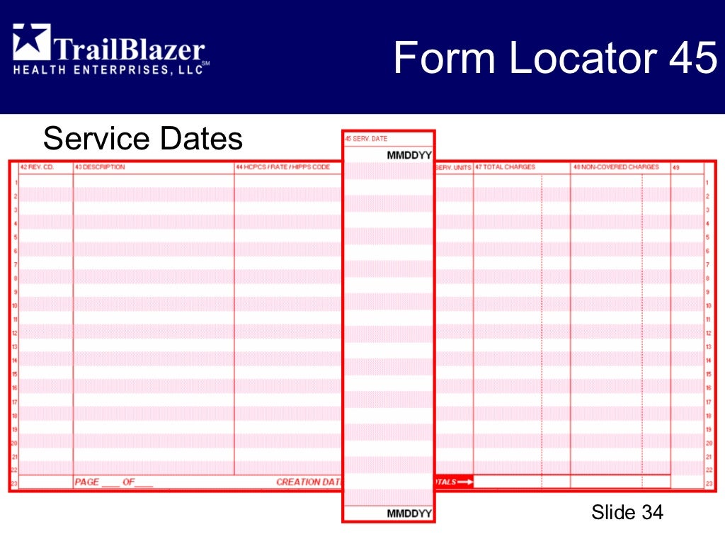 CMS 1450 (UB-04) - Overview