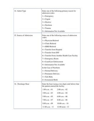 CMS 1450 (UB-04) Instructions | PDF