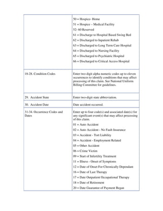 CMS 1450 (UB-04) Instructions | PDF