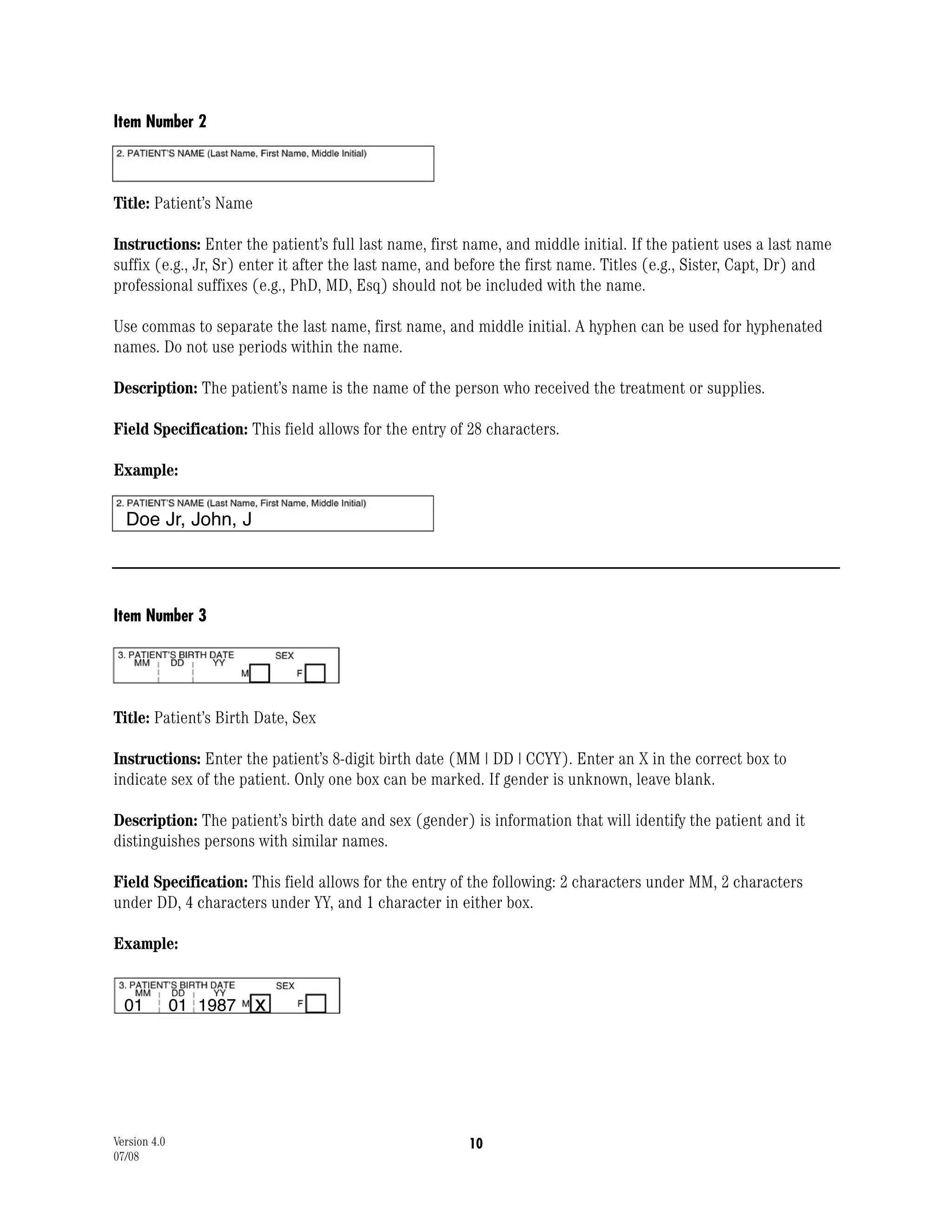 CMS 1500 Instructions | PDF