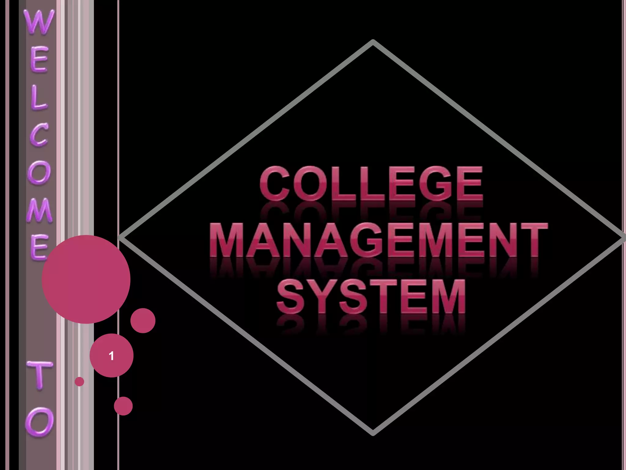College Management System | PPTX