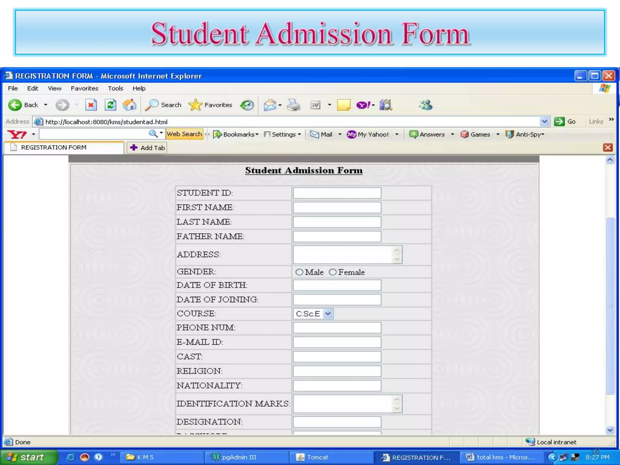 College Management System | PPTX