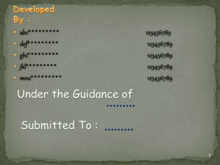 College Management System | PPTX