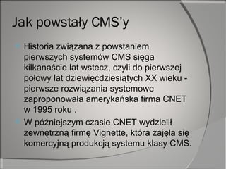 CMS- content management systems | PPT