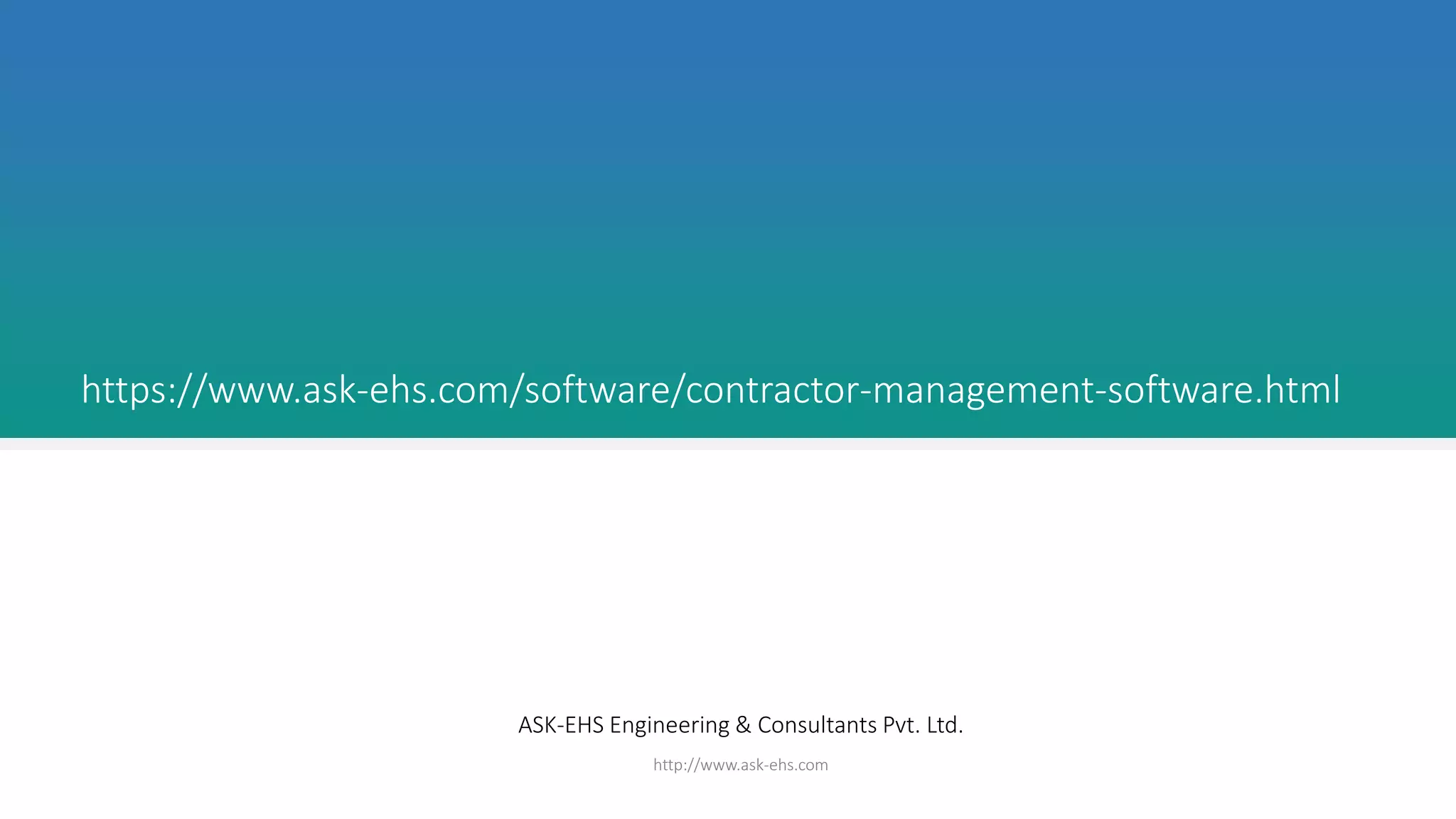 Cms contractor management system | PDF
