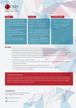 Case Study - Enabing an Insurance Organization - CMS IT SERVICES | PDF