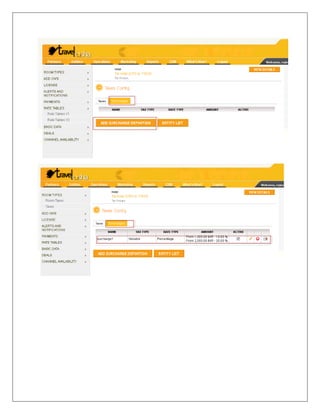 CMS - Room Type & Rate Table | PDF