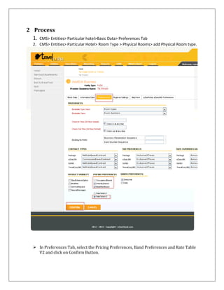 CMS - Room Type & Rate Table | PDF
