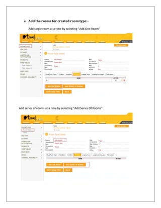 CMS - Room Type & Rate Table | PDF