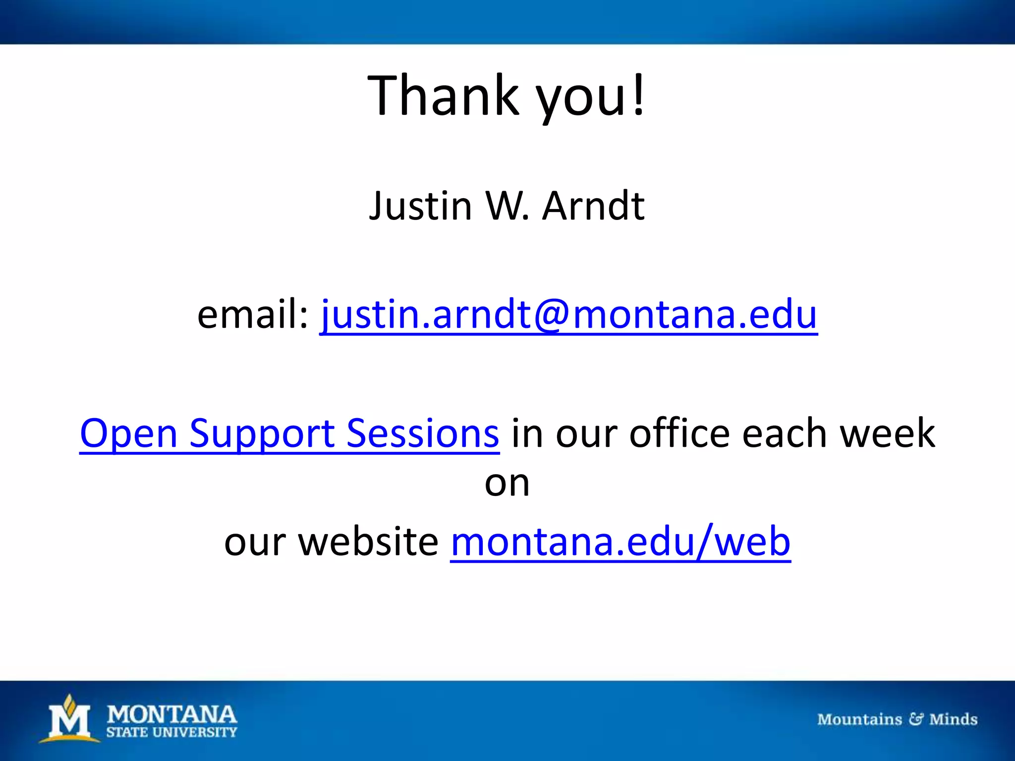 CMS 115: Creating Accessible MSU Web Content | PPT