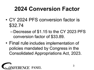 What Physicians Need to Know: CMS Final Rules 2024 | PDF