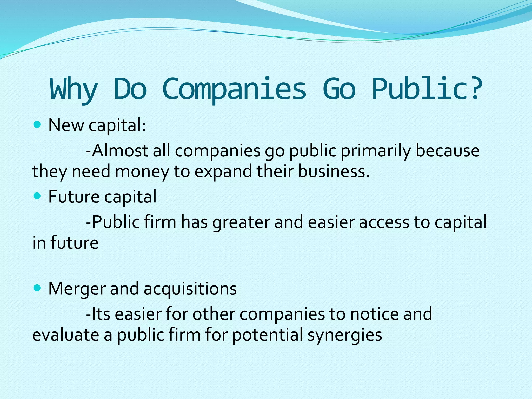 initial public offer (IPO) | PPT