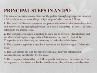 initial public offer (IPO) | PPT