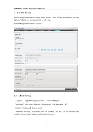 Cms3.0 user manual | PDF | Operating Systems | Computer Software and ...