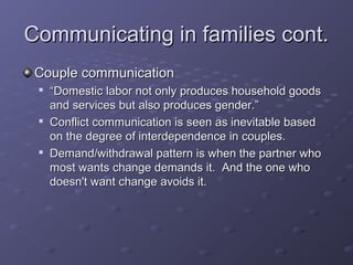 Cms 498 final presentation families | PPT