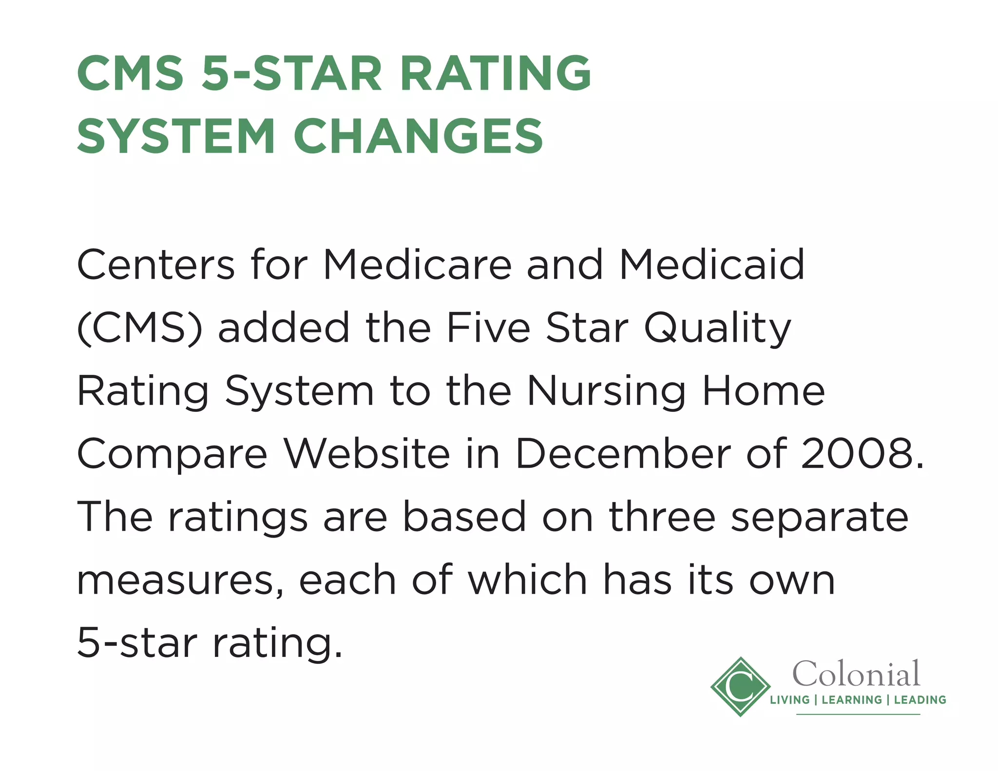 Understanding the CMS 5-star rating | PDF