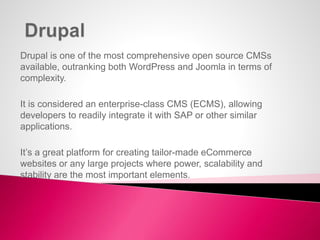 CMS And The Evolution of Contemporary Web Design | PPTX
