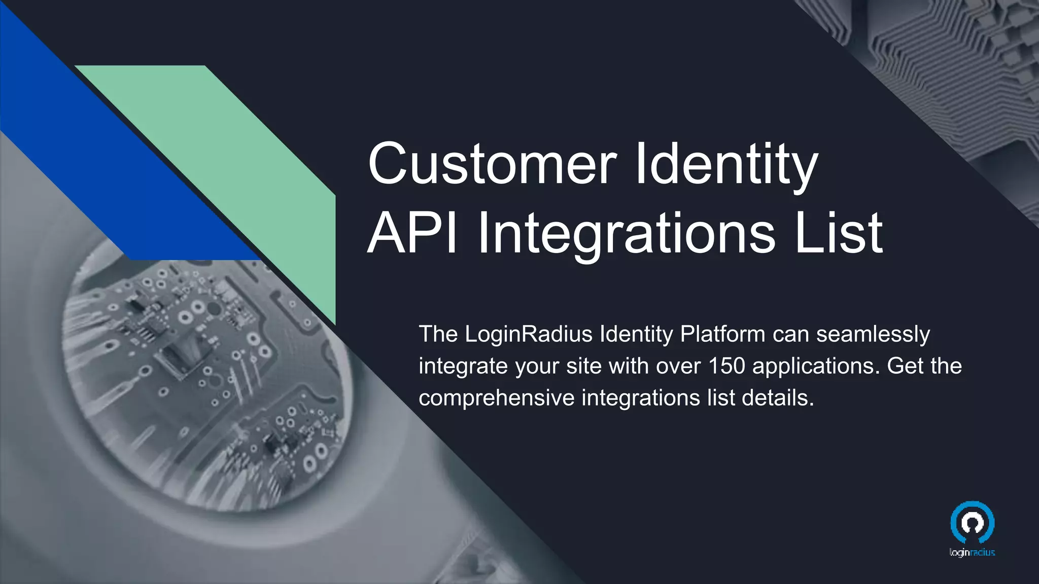 Cms api integrations list-LoginRadius | PPT