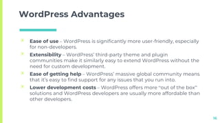 Content Management System(CMS) & Basic WordPress | PPTX