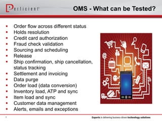 Ensuring a Quality Order Management Implementation | PPT