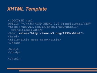 Cmsc 100 xhtml and css | PDF