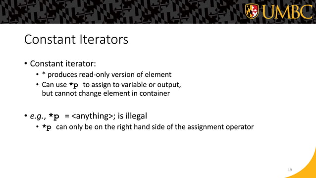 CMSC 202 - Lec20 - Containers and Iterators(2).pptx