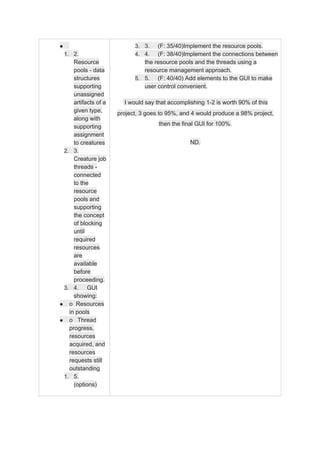 CMSC 335 FINAL PROJECT | PDF