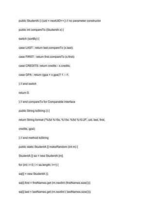 CMSC 350 HOMEWORK 1 | PDF