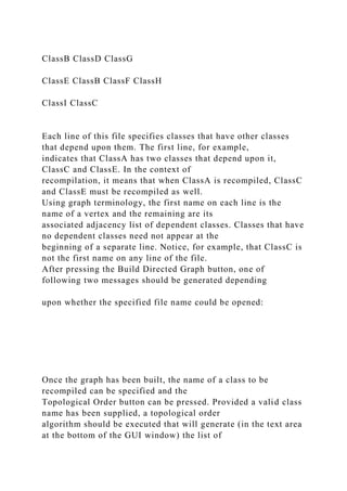 CMSC 350 Project 4 The fourth programming project involves.docx