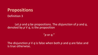 CMSC 56 | Lecture 1: Propositional Logic | PPTX