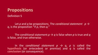CMSC 56 | Lecture 1: Propositional Logic | PPTX