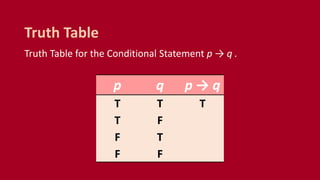 CMSC 56 | Lecture 1: Propositional Logic | PPTX