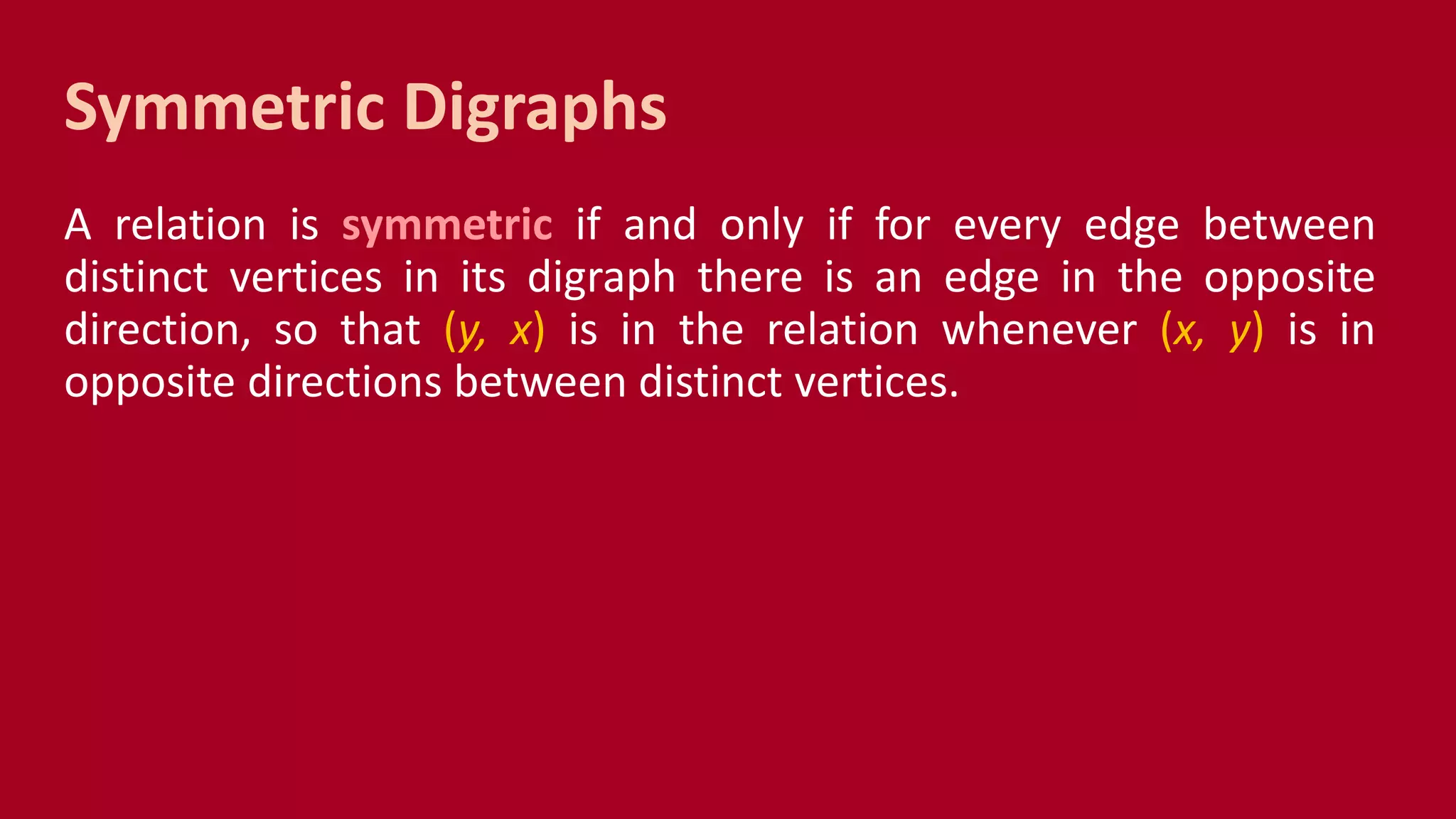 CMSC 56 | Lecture 14: Representing Relations | PPTX