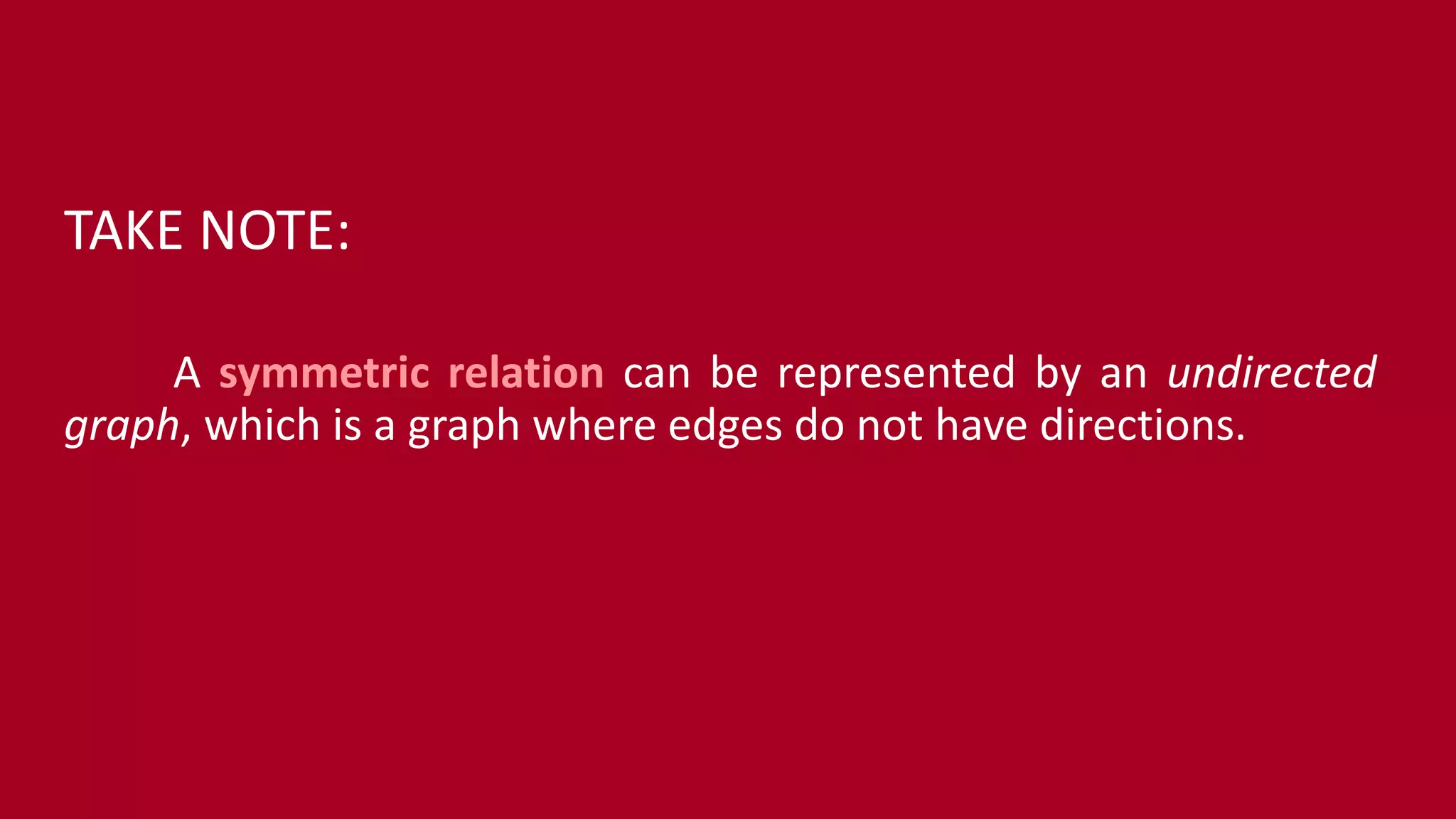 CMSC 56 | Lecture 14: Representing Relations | PPTX