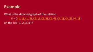 CMSC 56 | Lecture 14: Representing Relations | PPTX