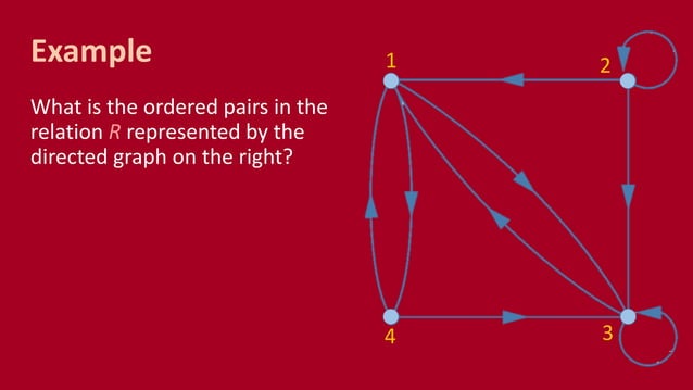 CMSC 56 | Lecture 14: Representing Relations | PPTX