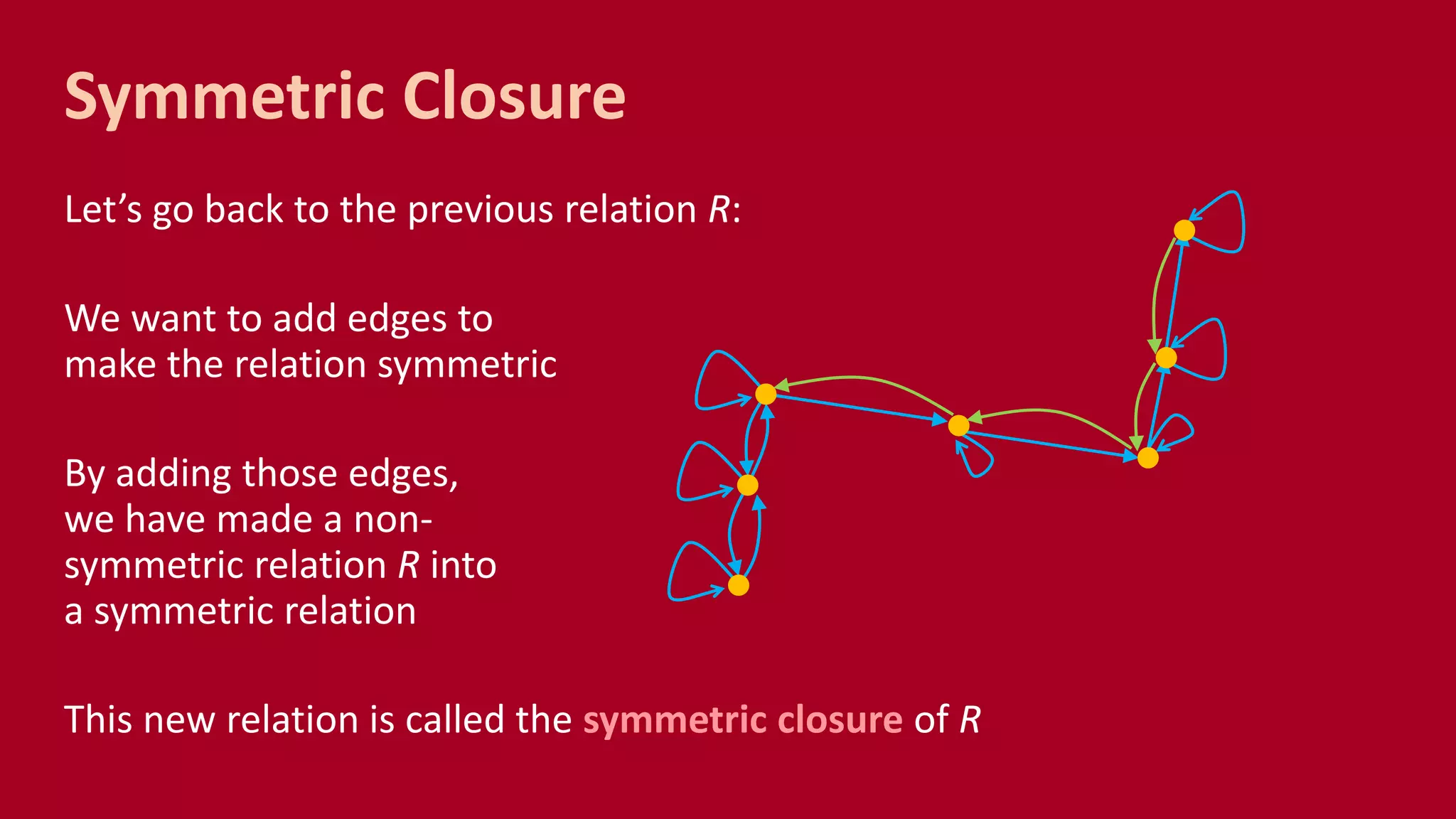 CMSC 56 | Lecture 15: Closures of Relations | PPTX