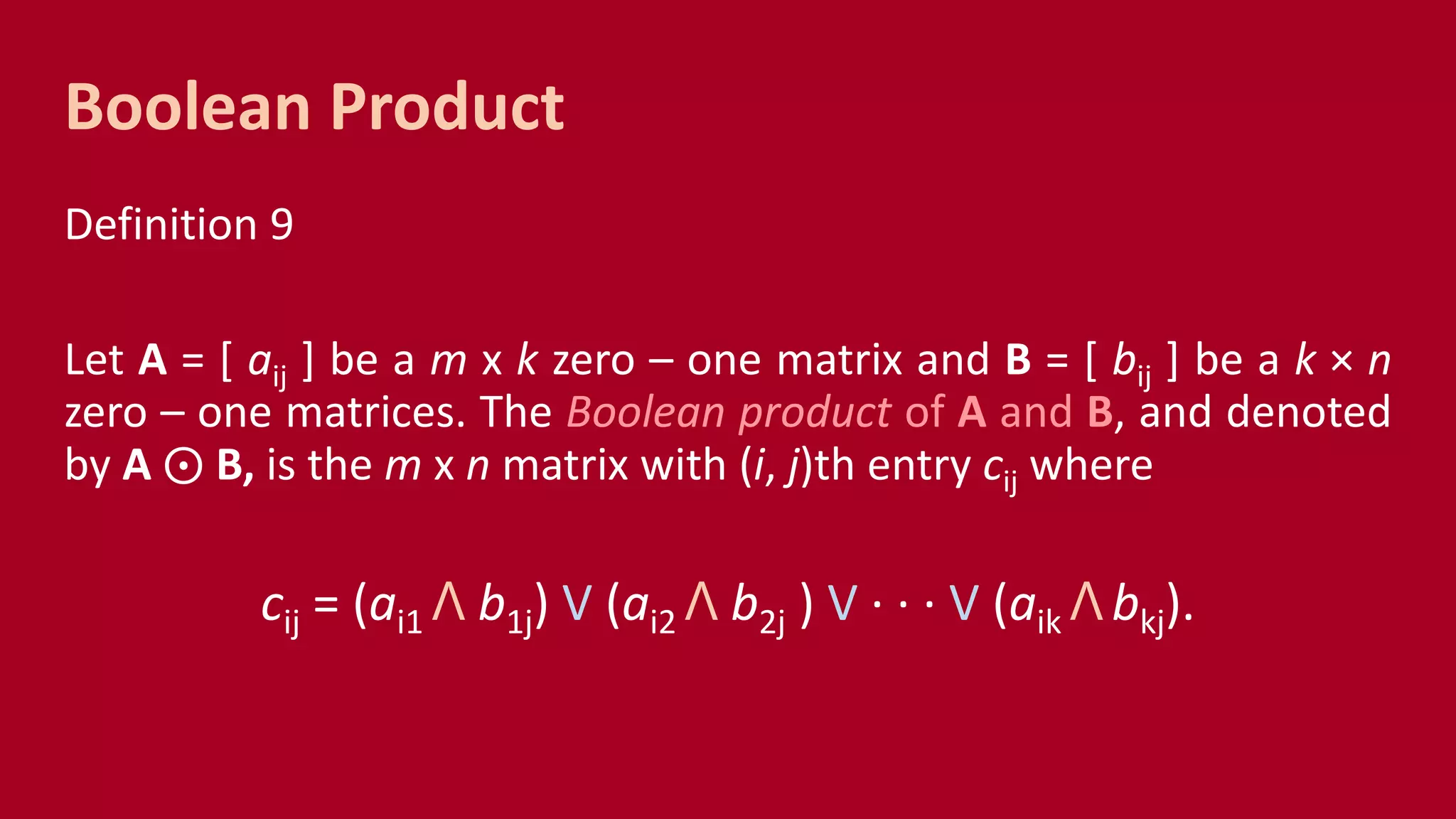 CMSC 56 | Lecture 17: Matrices | PPT