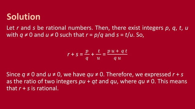 CMSC 56 | Lecture 5: Proofs Methods and Strategy | PPT CMSC 56 | Lecture 5: Proofs Methods and Strategy | PPT