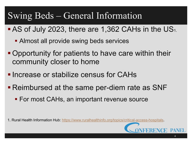 2023 CMS Swing Bed Requirements and Updates | PDF | Healthcare Industry ...