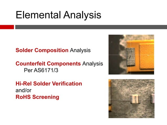 Hitachi XRF for Electronics Quality Control | PPT